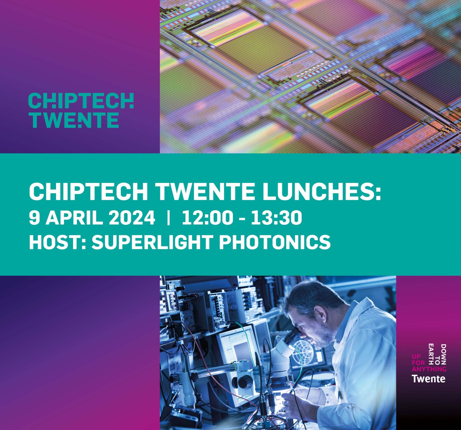 CHIPTECH TWENTE LUNCH: SUPERLIGHT PHOTONICS | ChipTech Twente